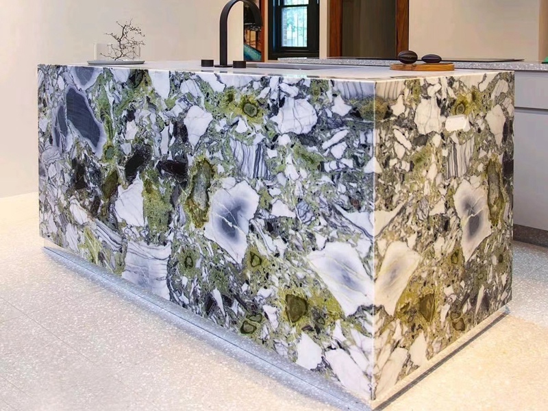 Ice Jade Green Marble Countertops Slabs Tiles Price