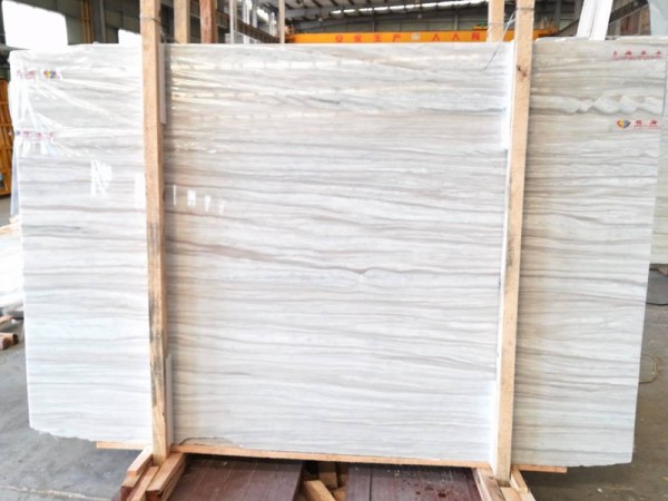 Greek Vermion Wood White Marble Countertops Slabs Tiles Price