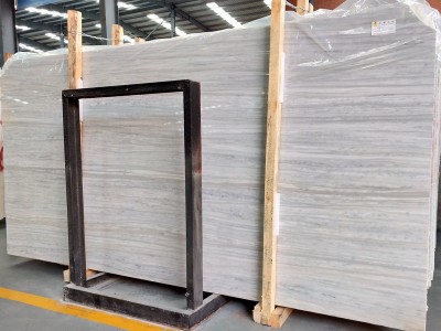 Greek Vermion Wood White Marble Countertops Slabs Tiles Price