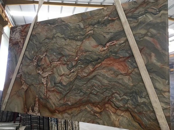 Fusion Quartzite Kitchen Countertops Slabs Tiles Price - Eonyx Factory