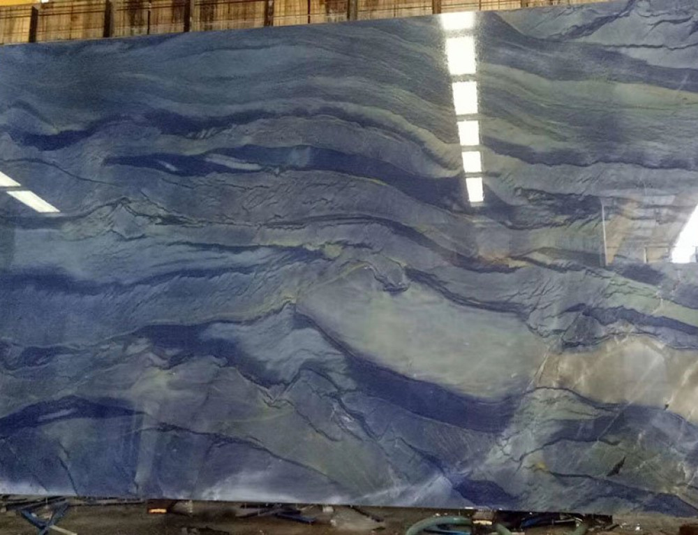 Ocean Blue Quartzite Countertops Slabs Tiles Price