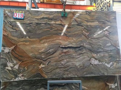Fusion Wow Quartzite Kitchen Countertops Slabs Tiles Price - Eonyx Factory
