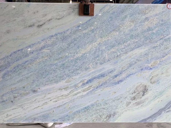 Iceberg Blue Quartzite Kitchen Countertops Slabs Tiles Price Eonyx