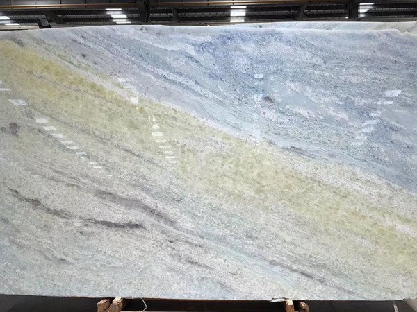 Iceberg Blue Quartzite Kitchen Countertops Slabs Tiles Price - Eonyx ...