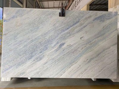 Iceberg Blue Quartzite Kitchen Countertops Slabs Tiles Price - Eonyx ...