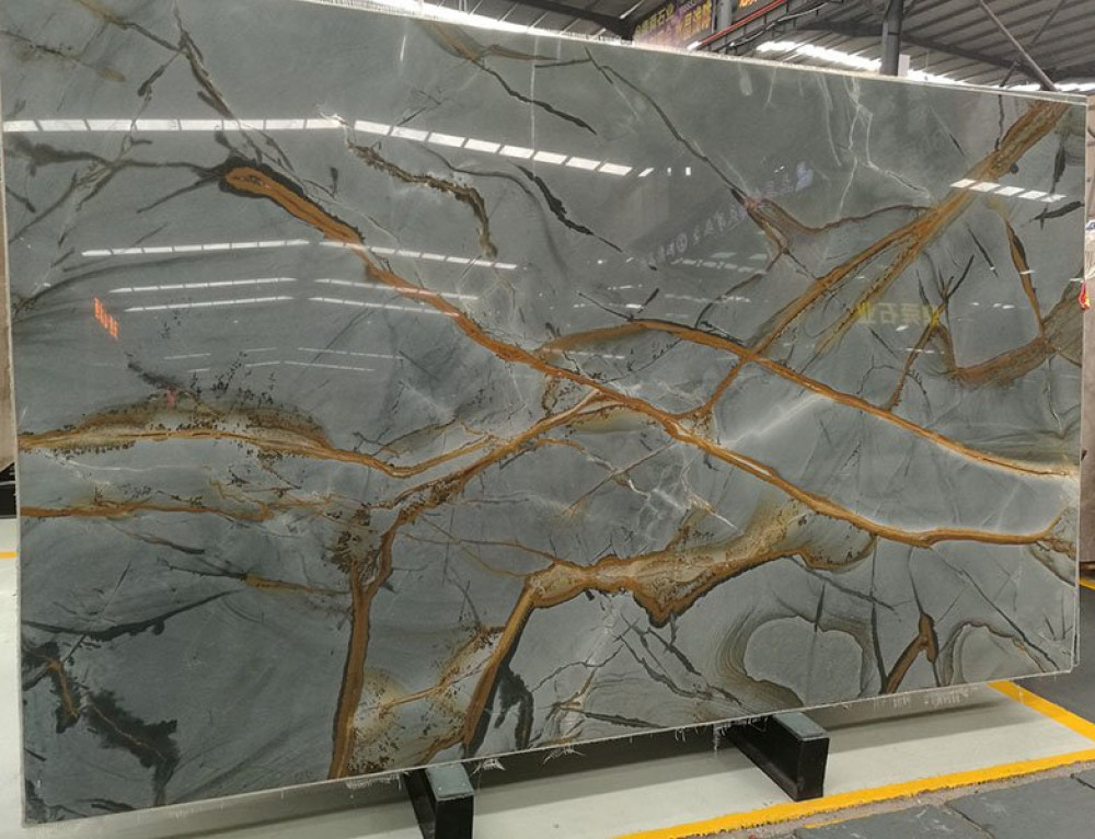 Ocean Blue Quartzite Countertops Slabs Tiles Price
