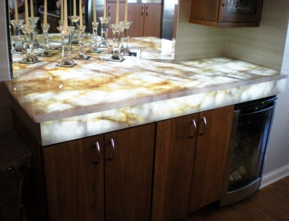 Perla Venata Quartzite Kitchen Countertops Slabs Tiles Price - Eonyx ...