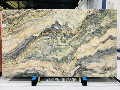 Explosion Blue Quartzite Benchtops Slabs Tiles Price
