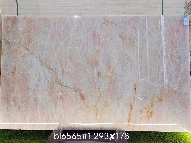 Cristallo Pink Quartzite Countertops Slabs Tiles Price